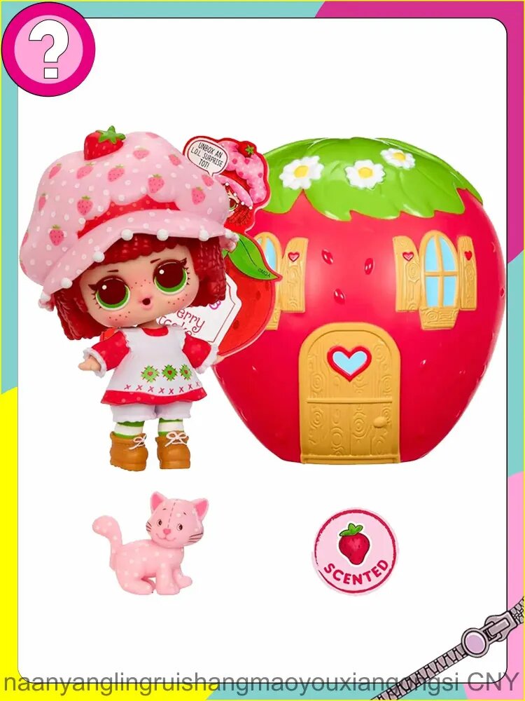 Эксклюзивный шарперсонаж Strawberry Shortcake, презент для малышей с 3 лет