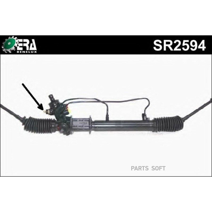 Новая рулевая рейка Mazda MX-6 1991-1997, Mazda 626 III 1987-1992 MA204 от официального дистрибьютора, MSG, артикул MA204