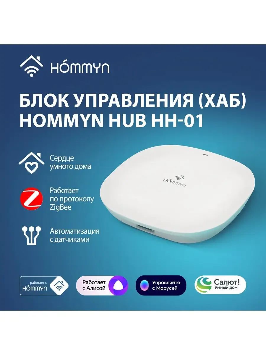 Блок управления (шлюз) HOMMYN Hub HH-01