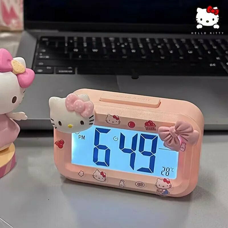 Будильник Hello Kitty Sanrio, Stickers randomly, Розовый