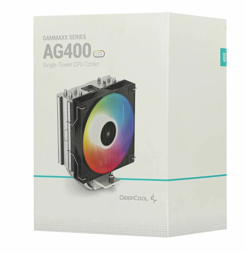 Кулер для процессора DeepCool AG400 LED, 120мм, Ret