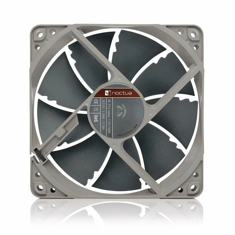 Noctua вентилятор NF-P12 redux-1700 PWM, серый