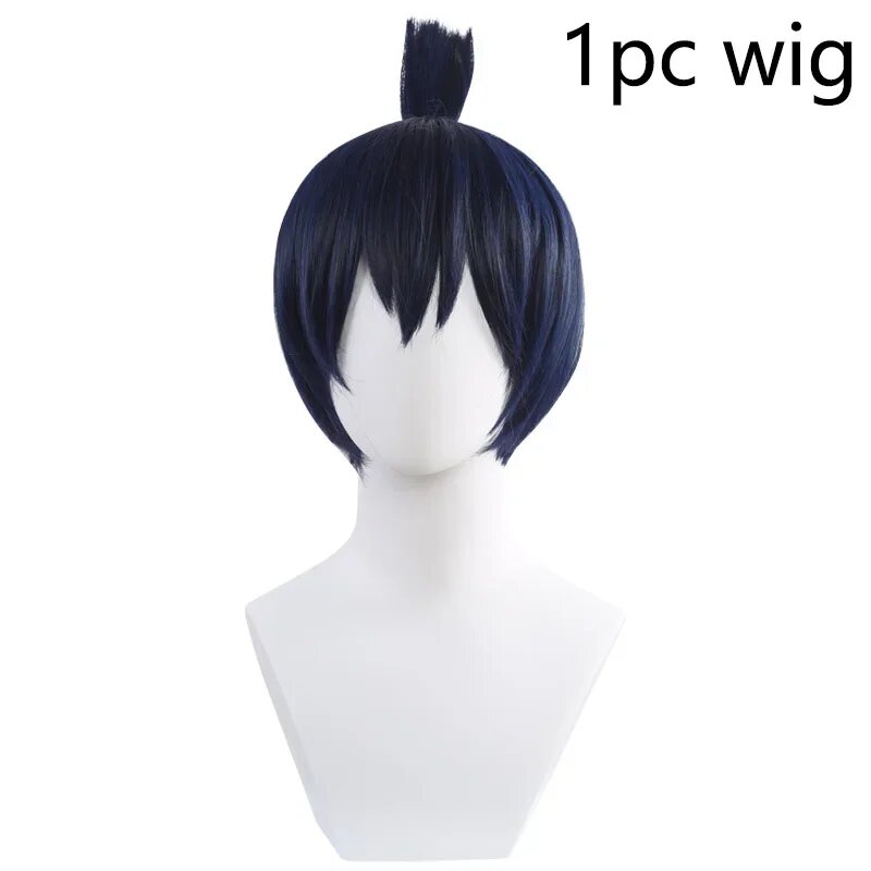 Косплей костюм Человек-бензопила Темно-синий, S, Style E