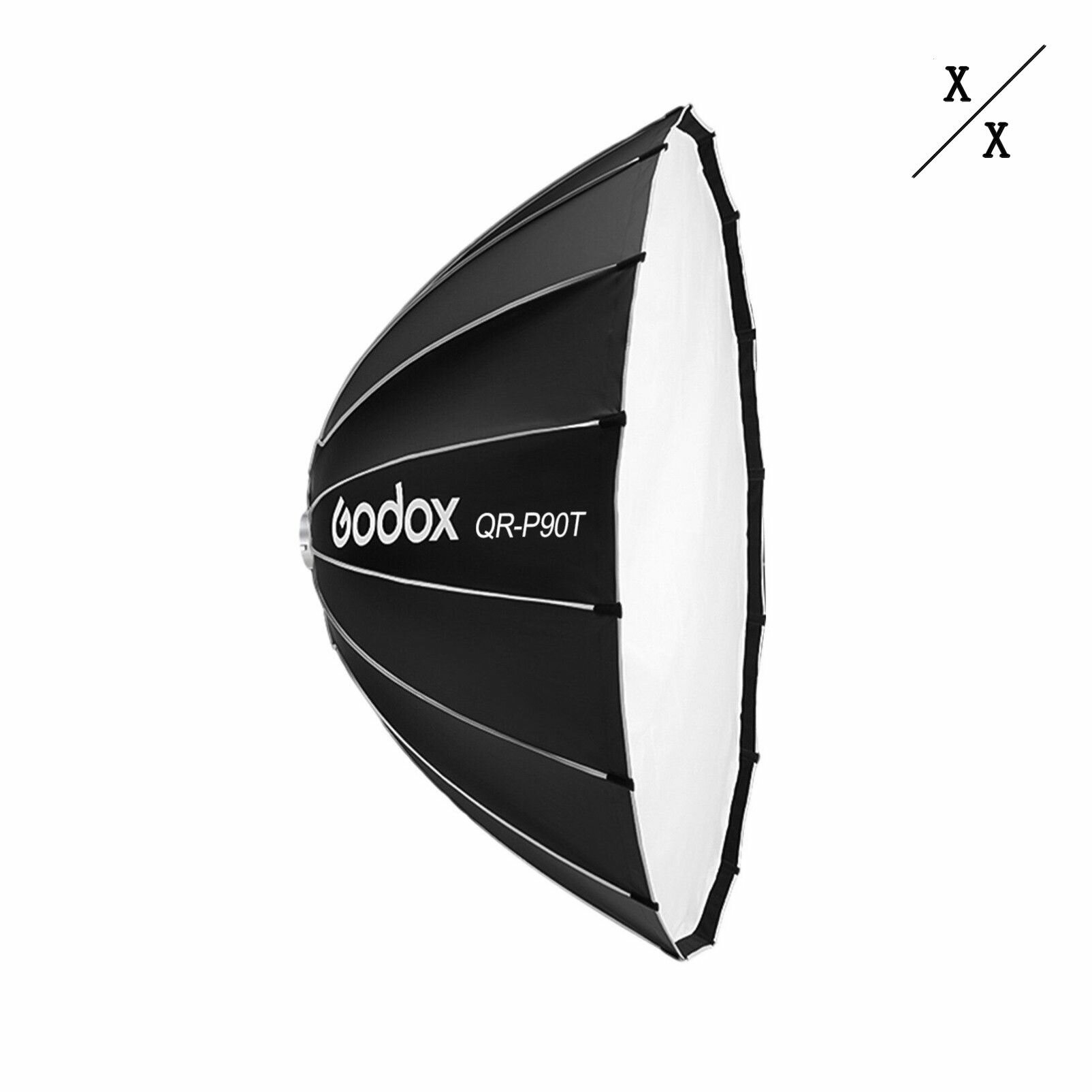 Godox QR-P90T 90 см/35,4 дюйма быстросъемный параболический софтбокс профессиональный складной софтбокс
