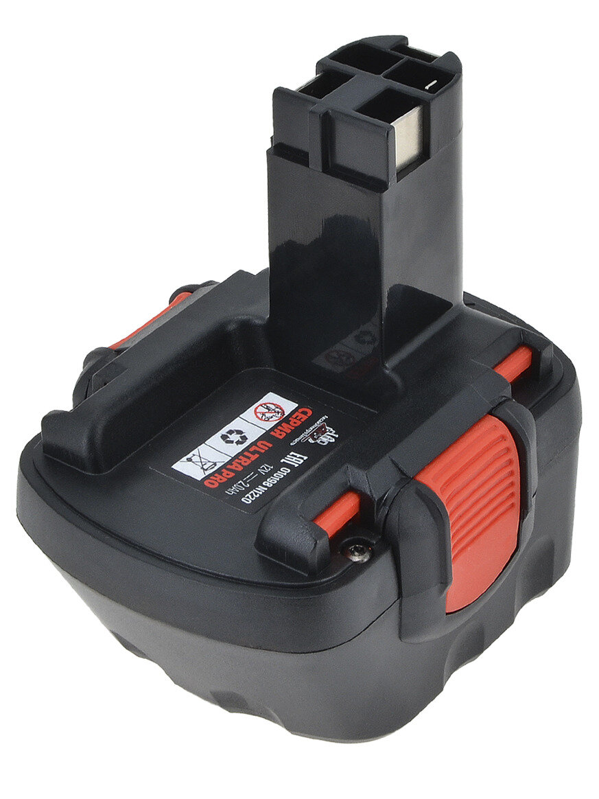 Аккумулятор для шуруповерта BOSCH NiCd 12 Вольт 2.0Ач Аналог для дрели-шуруповерта BOSCH GSR 12-2 (Тип 3601J18J20)