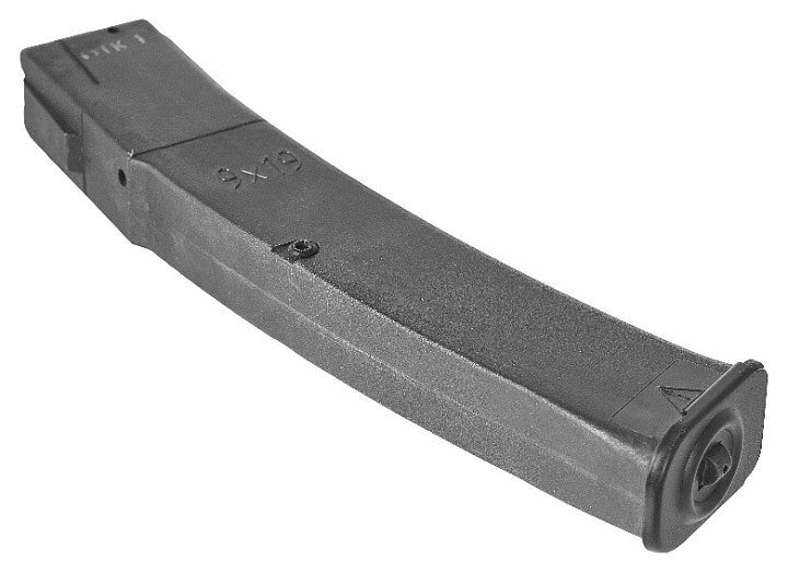 ИЖ-9Х19 СБ7-01 УП 10 местный магазин для пистолета, калибр 9 мм, совместимый