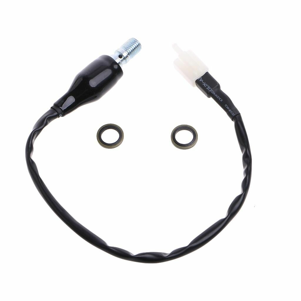 Задний датчик давления гидравлического тормоза для мотоцикла, Черный