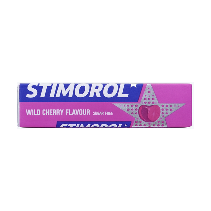 Stimorol Wild Cherry жевательная резинка со вкусом морозной вишни 14 гр