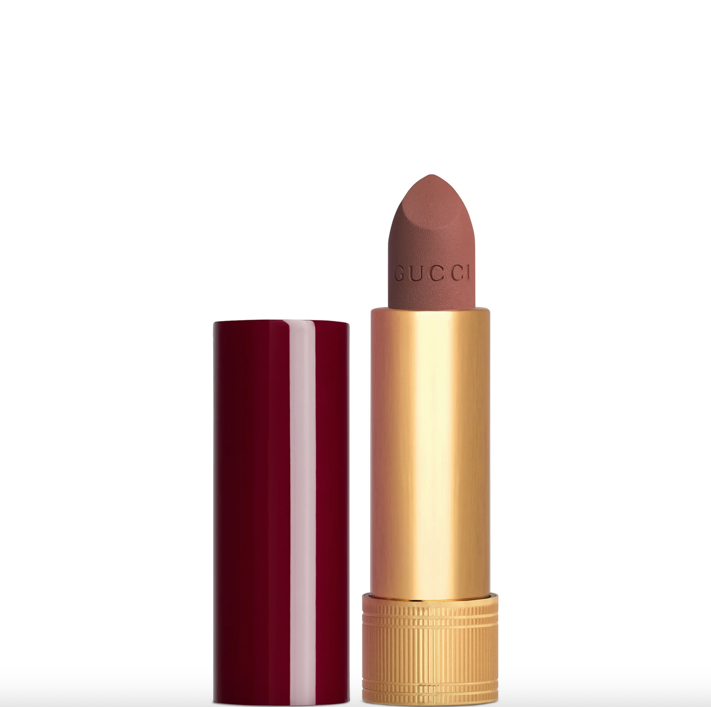 Губная помада GUCCI Rouge à Lèvres Mat 3,5г | Лимитированная | Бархатный матовый финиш | 128 Amanda Dusk