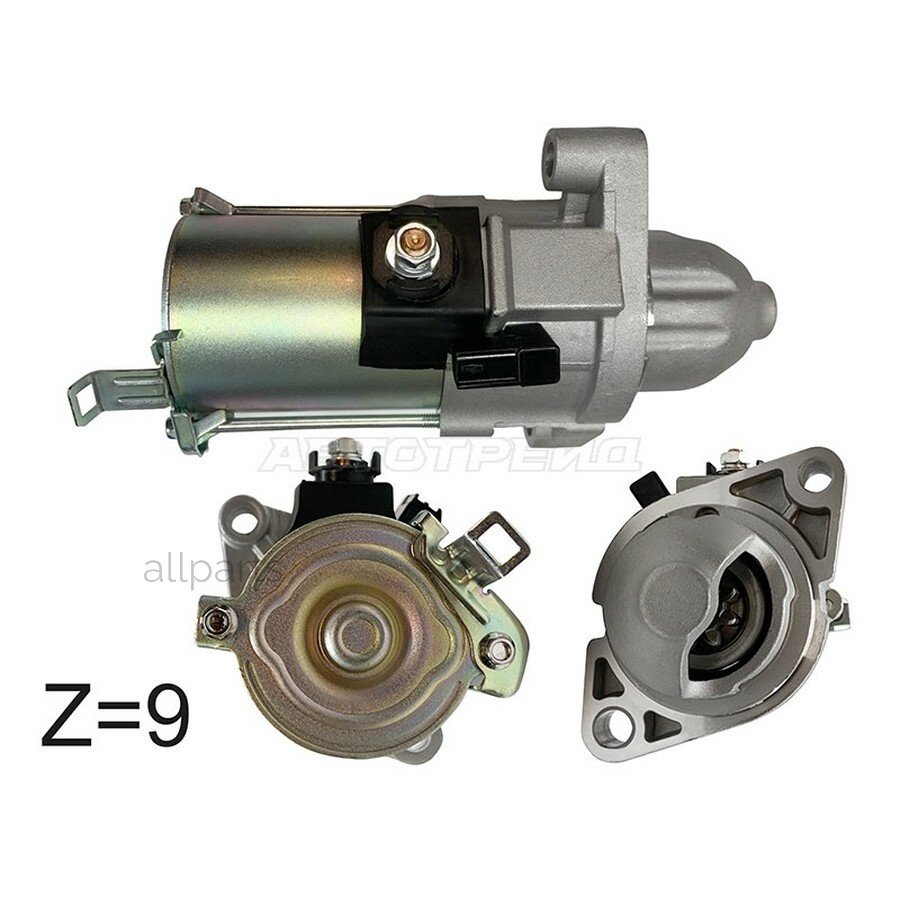 SAT ST-64-0057 Стартер Honda Accord 02-08 / Stepwgn 05-09 (1,6 kW/ Z=9)