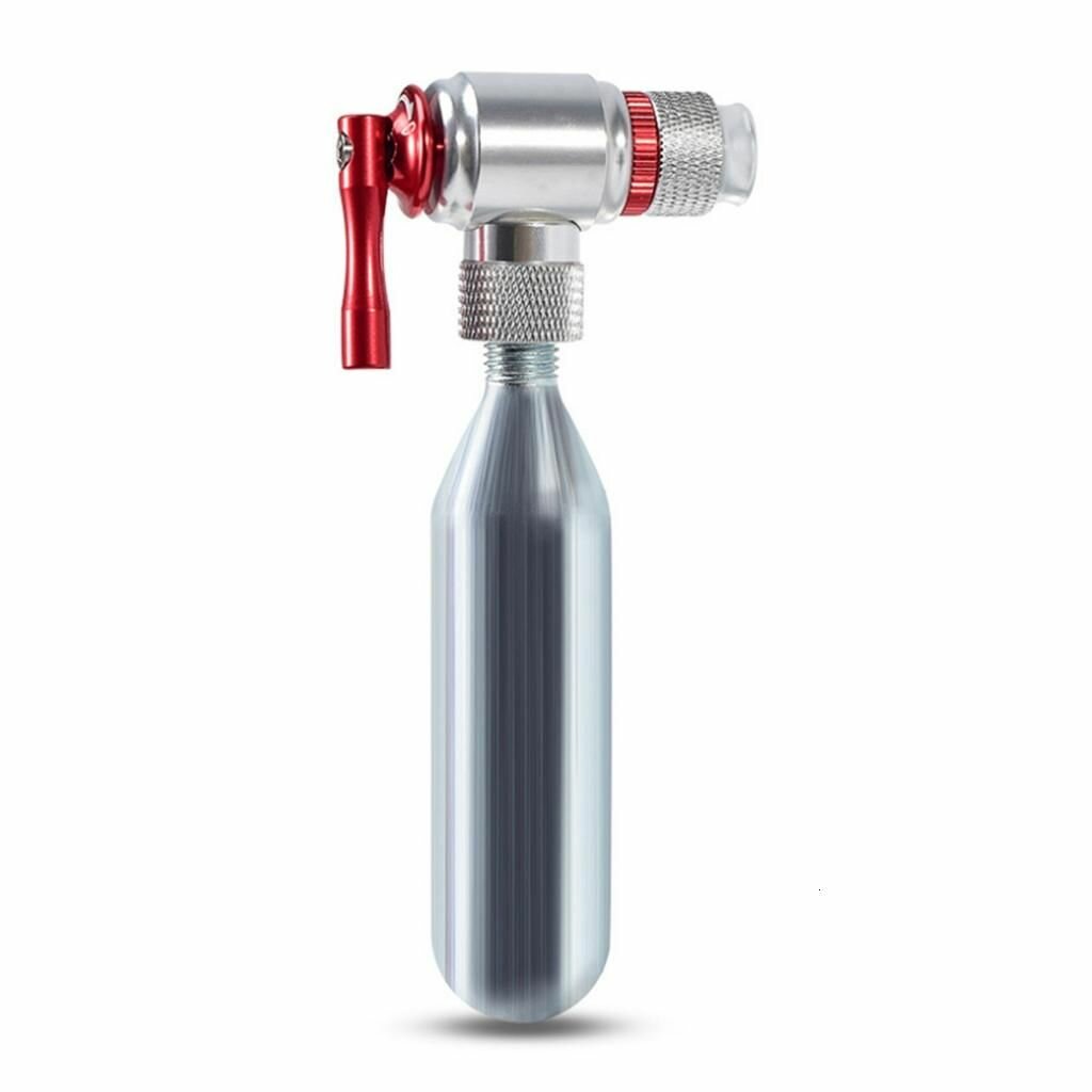 Портативный насос CO2 для велосипедных шин Быстрое накачивание для дорожных велосипедов