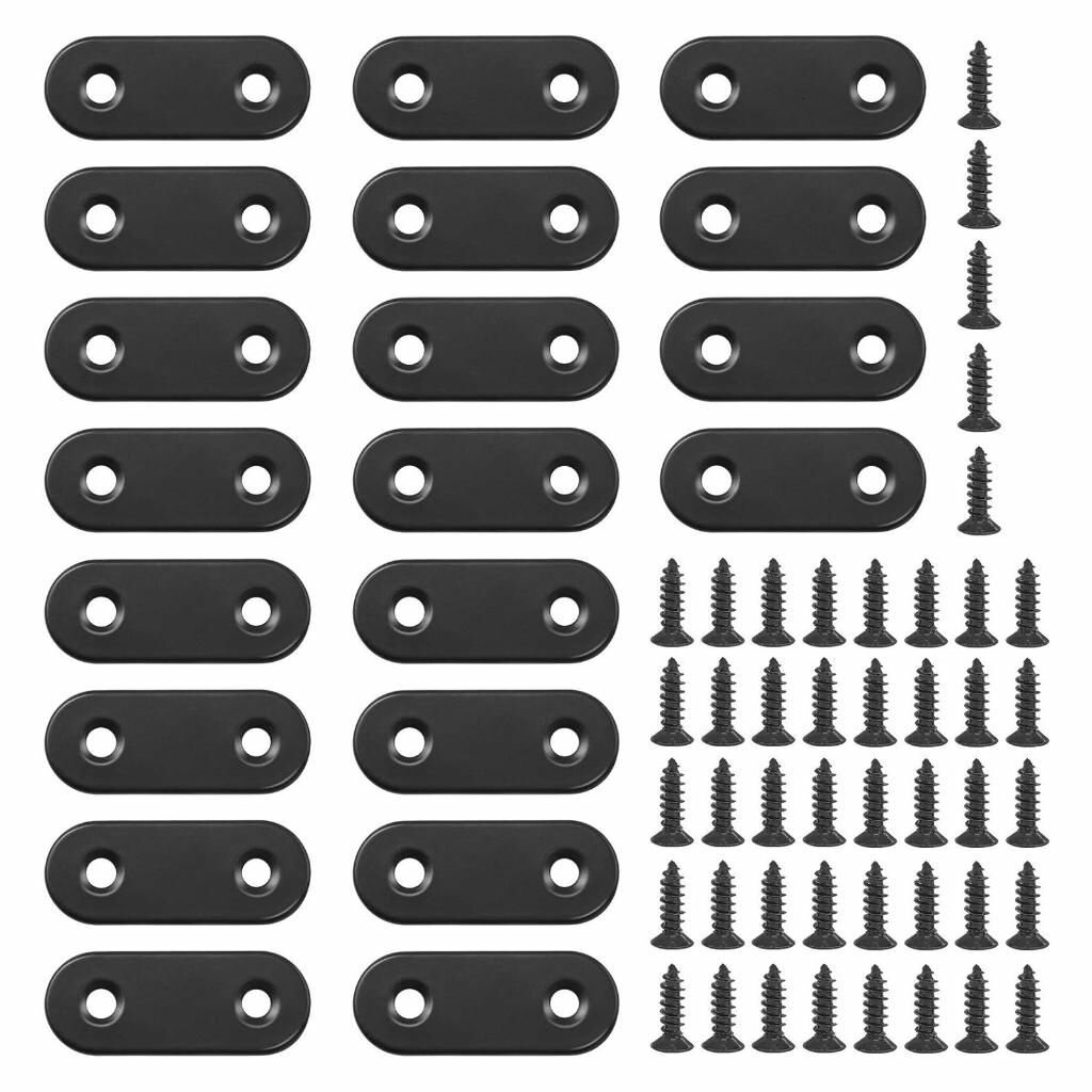 Утолщенные стальные L-образные соединители для крепления мебели, набор для сборки ящиков, полок, стола и стула, 36x16