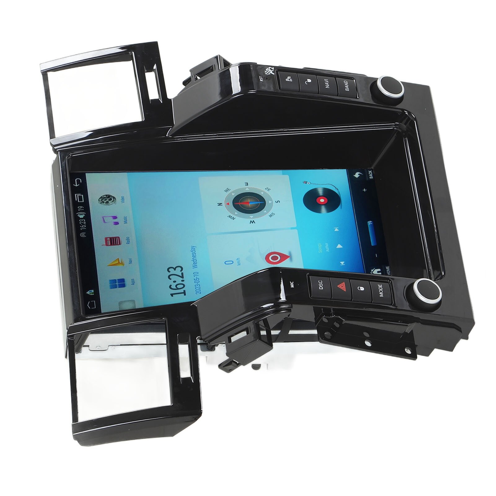 12,1-дюймовый автомобильный стерео HD сенсорный экран беспроводной Carplay GPS навигационный плеер замена для Land Rover Range Rover Sport L320 4+64G