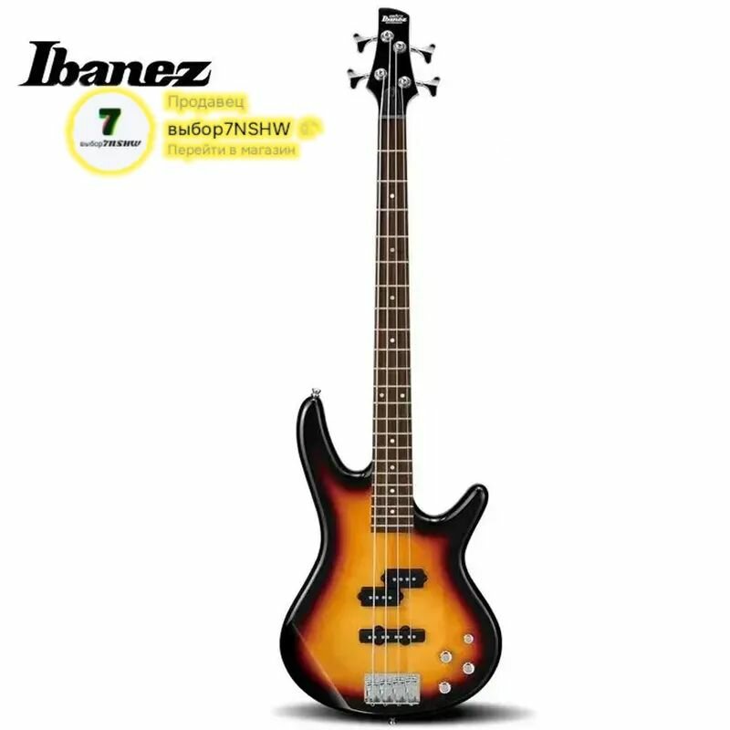 Ibanez Электрогитара GSR200 4-струнная, корпус Агатис