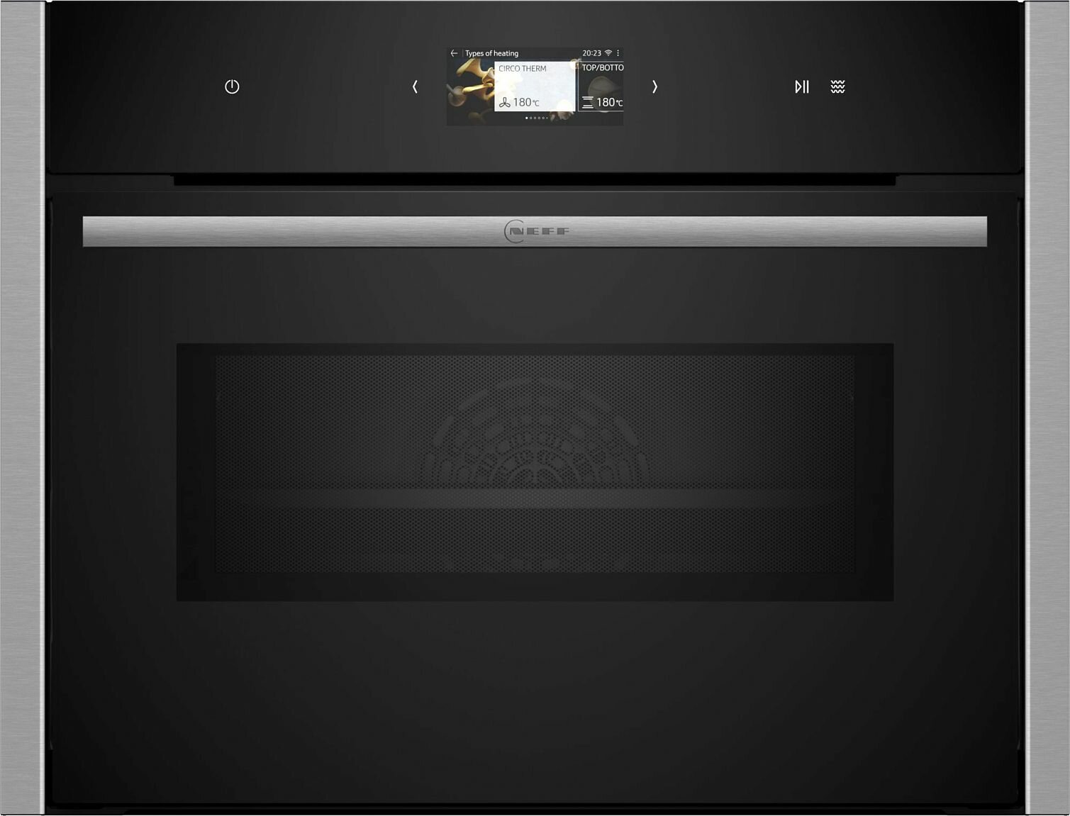 Духовой шкаф электрический Neff C24MS31N0, черный/нержавеющая сталь