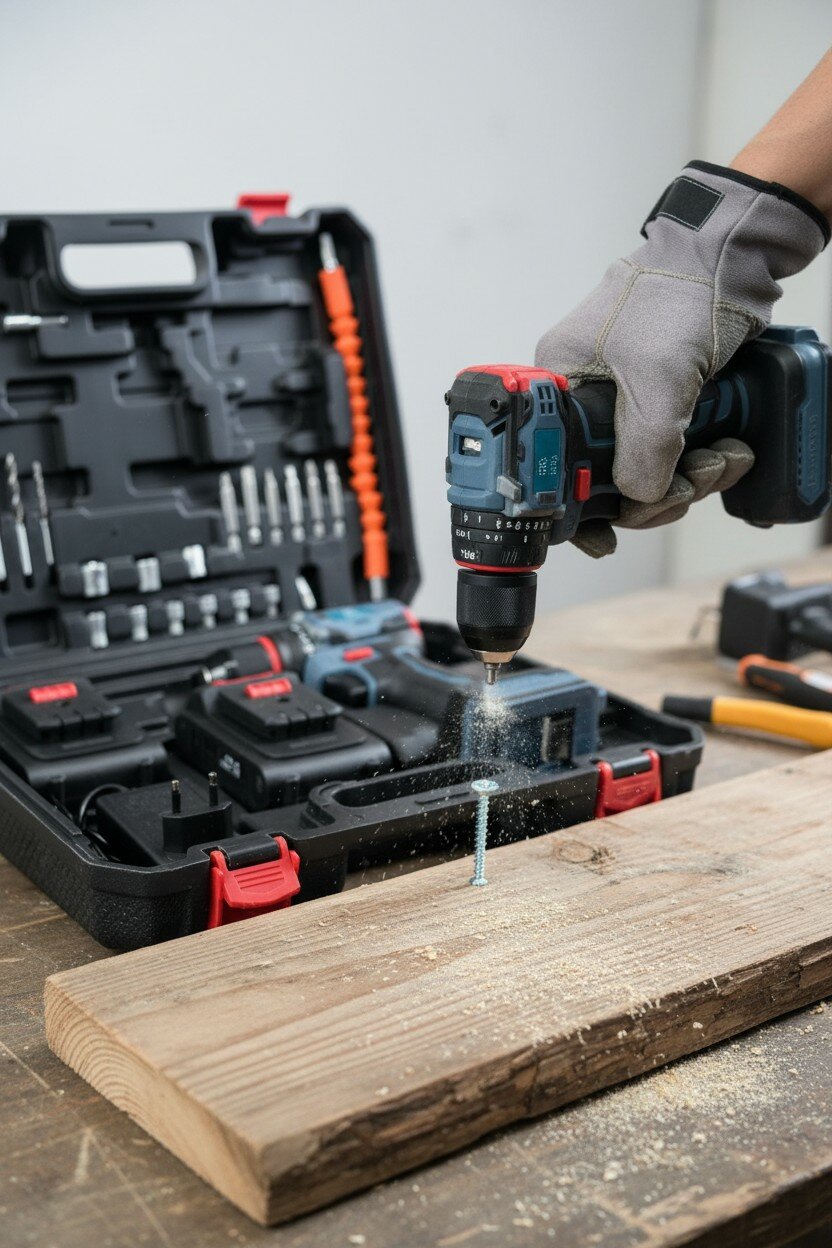 Шуруповерт бесщеточный F.FLAME 48V