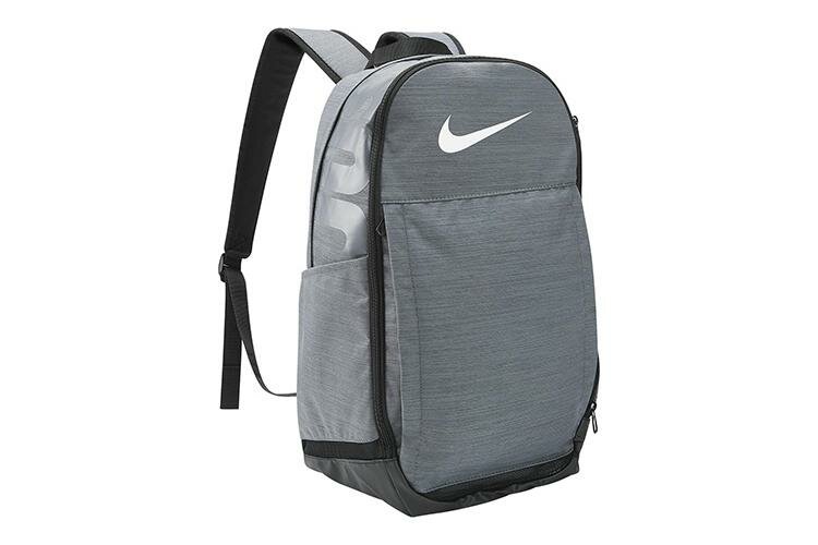 Рюкзак тканевый унисекс Nike Regular, серый, цвет: gray