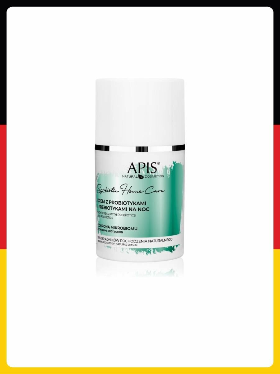 Крем для ухода за кожей Apis Natural Cosmetics Synbiotic Home Care Nourishing Night Cream with Prebiotics, 50 мл