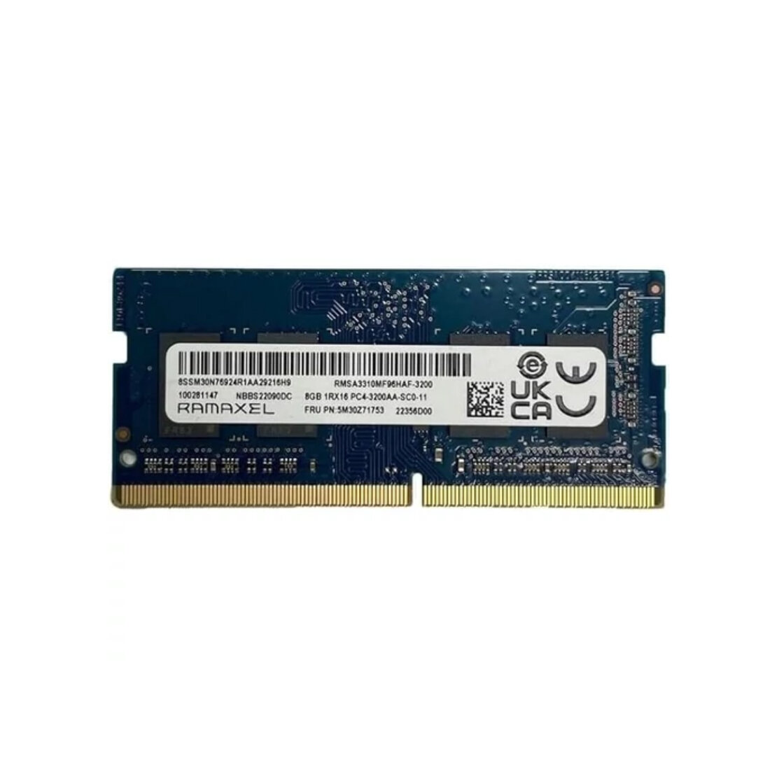 Оперативная память RAMAXEL 8GB 3200MHz DDR4 S0-DIMM RMSA3310MF96HAF-3200 (OEM)