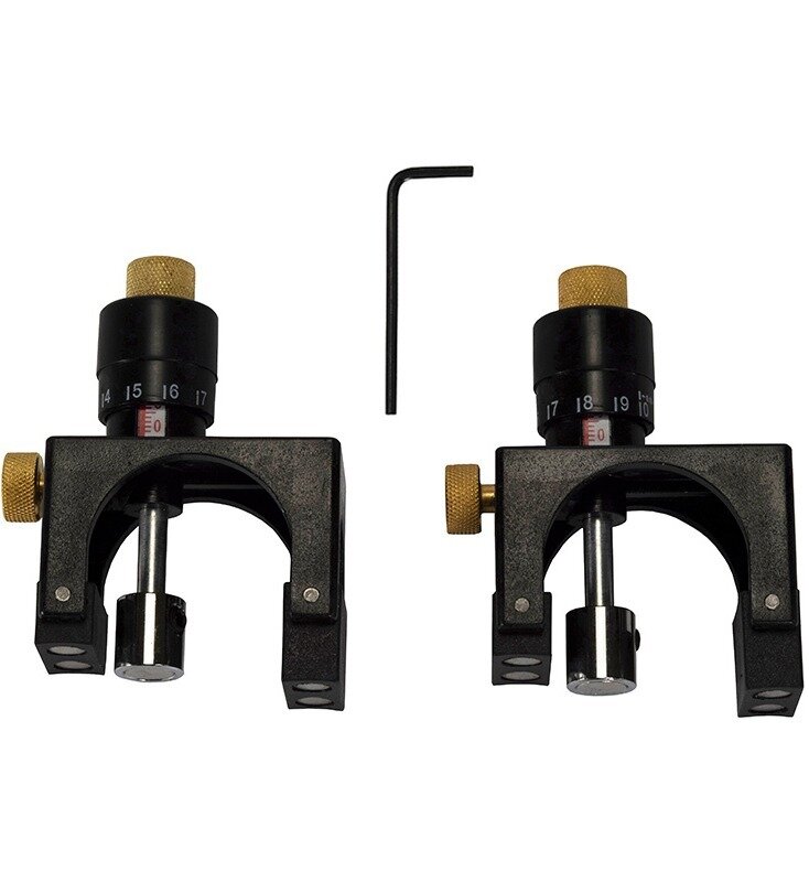 Набор из 2-х магнитных приспособлений для выставления ножей WOODWORK MBC-002