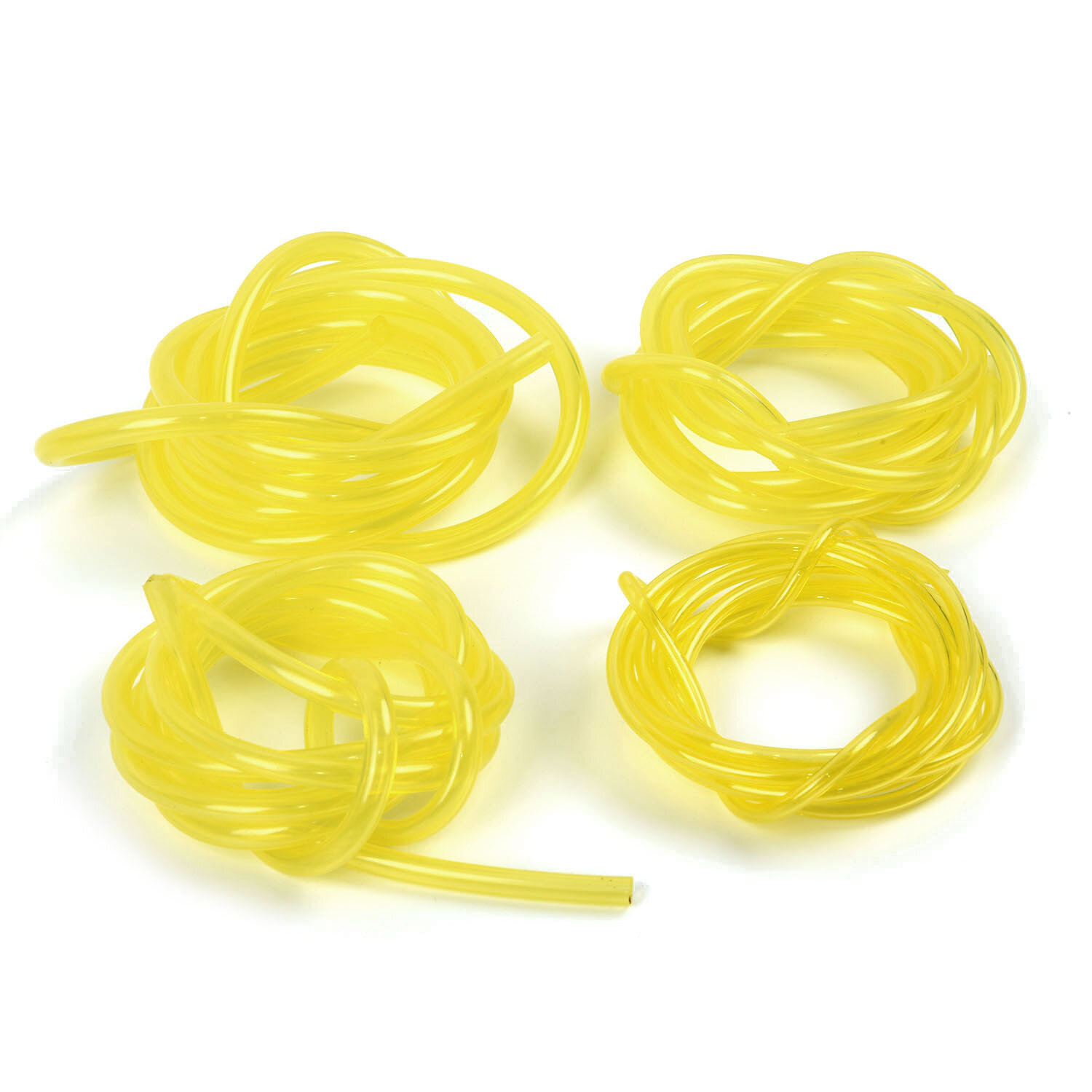 Четыре размера общего топливного газового шланга, используемого для газонокосилок, воздухозаборников, обрезков, бензопилы, длиной 1 м.