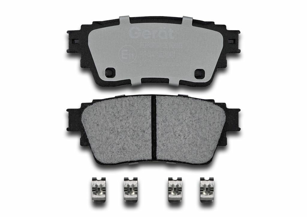 Тормозные колодки Gerat BPR139PG (задние) Low-metallic для а/м MITSUBISHI DELICA, ECLIPSE CROSS