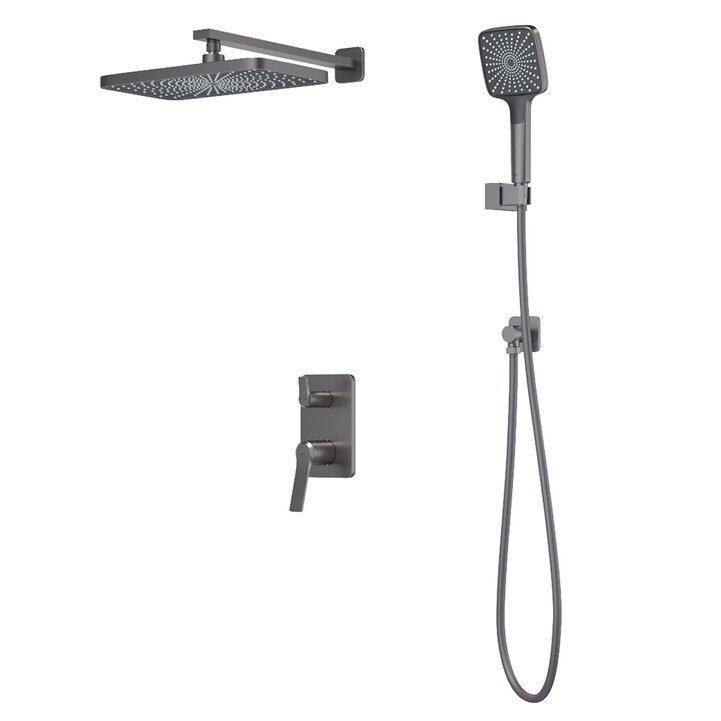 Душевой набор Iddis Parker PARGM02i67 матовый графит