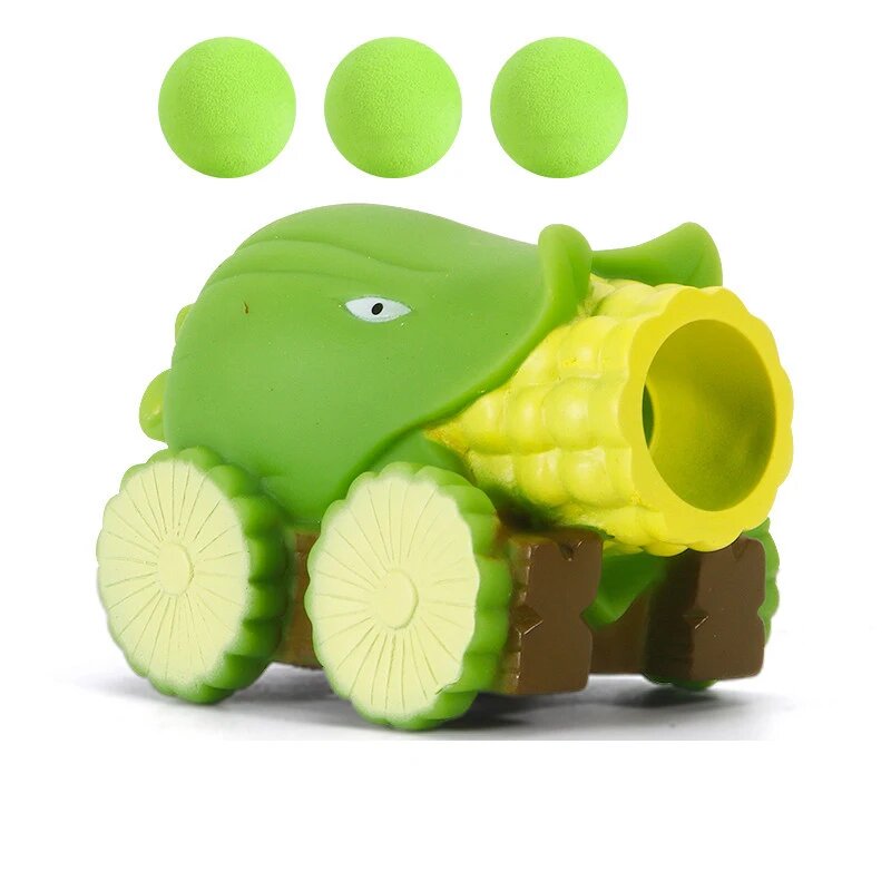 Фигурка Plants vs Zombies Pea Shooter Boss, зеленый, цвет 11