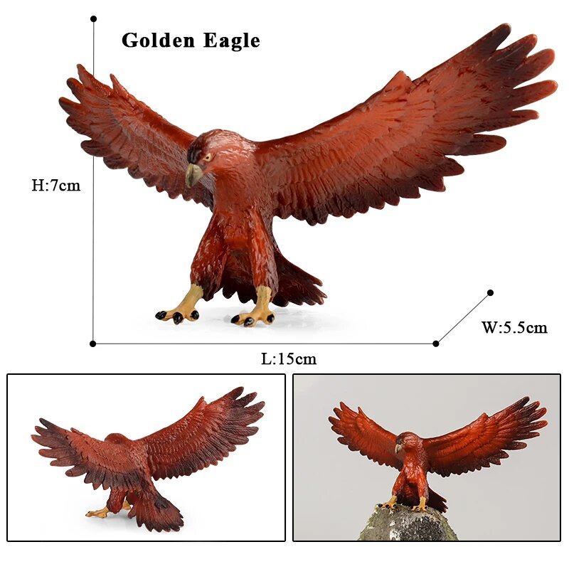 Фигурки животных Oenux bird model