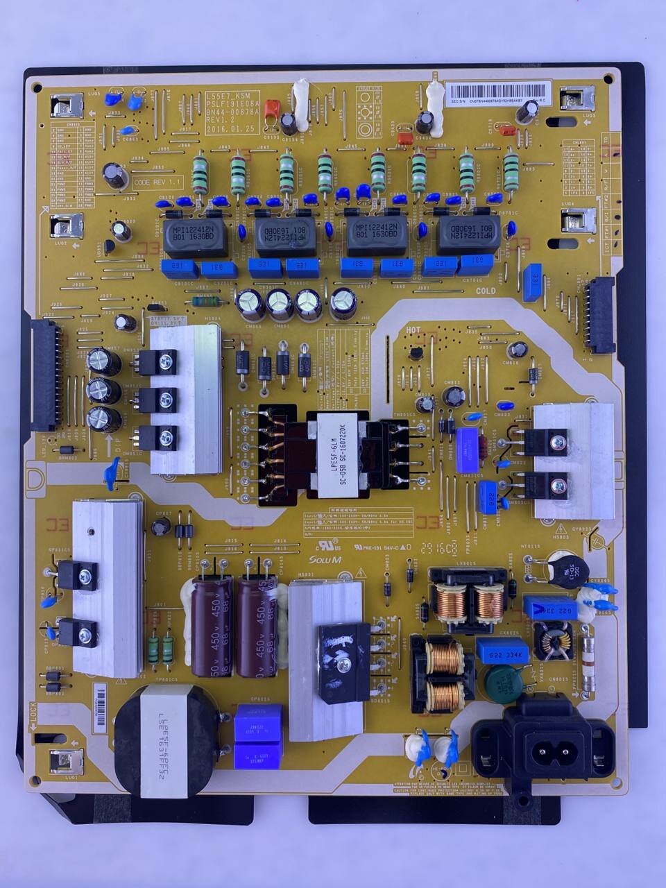 Блок питания BN44-00878A REV1.2 L55E7_KSM PSLF191E08A для телевизора UE55RS7500U UE49KS7000