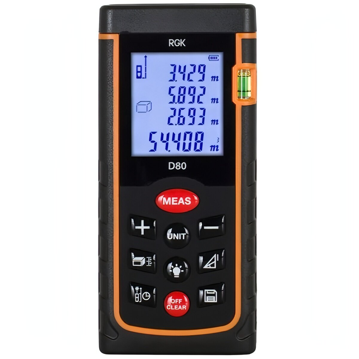 Дальномер лазерный RGK D80