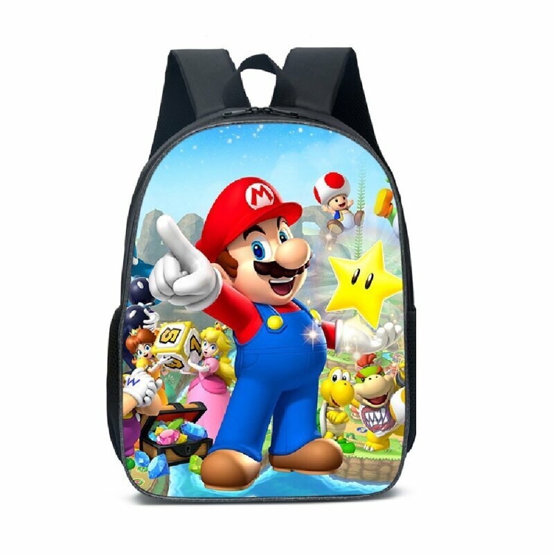Набор сумок с мультяшным марио разного стиля и размера для разных случаев стиль а рюкзак