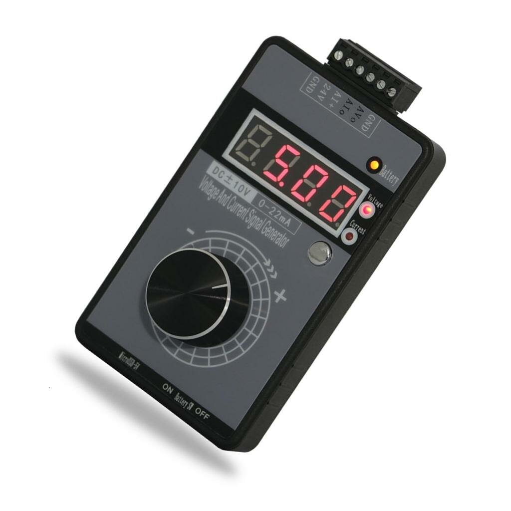 Генератор сигналов, калибратор аналогового источника, перезаряжаемый