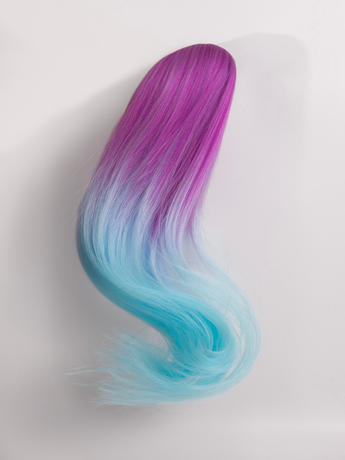 Hairshop Канекалон Вау Джау К10/Ф1/Г16 1,4м/100 г (Насыщенный розовый/Нежно фиолетовый и голубой)