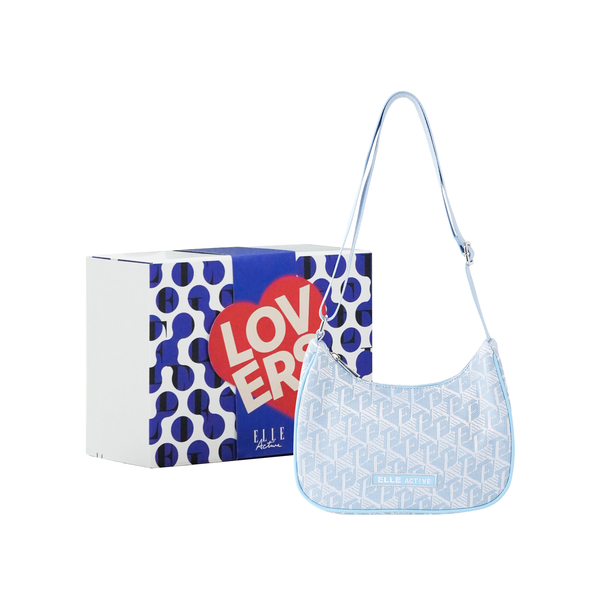 Сумка-рюкзак ELLE Active Тканевая сумка через плечо унисекс, синий деним