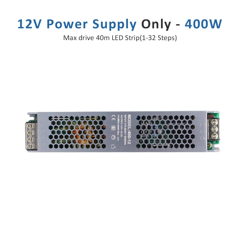 12V 400W блок питания для LED ленты