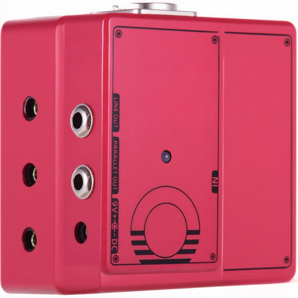 DI Box для гитары D-7 Professional с переключателем Ground Lift, XLR Out, для электрогитары, цвет: фиолетовый, материал: сплав, рабочий ток: 30mA, рабочее напряжение: DC 9V, размер изделия: 9.7*6.6*3cm, вес изделия: 176g, размер упаковки: 11*7.5*4.9cm,