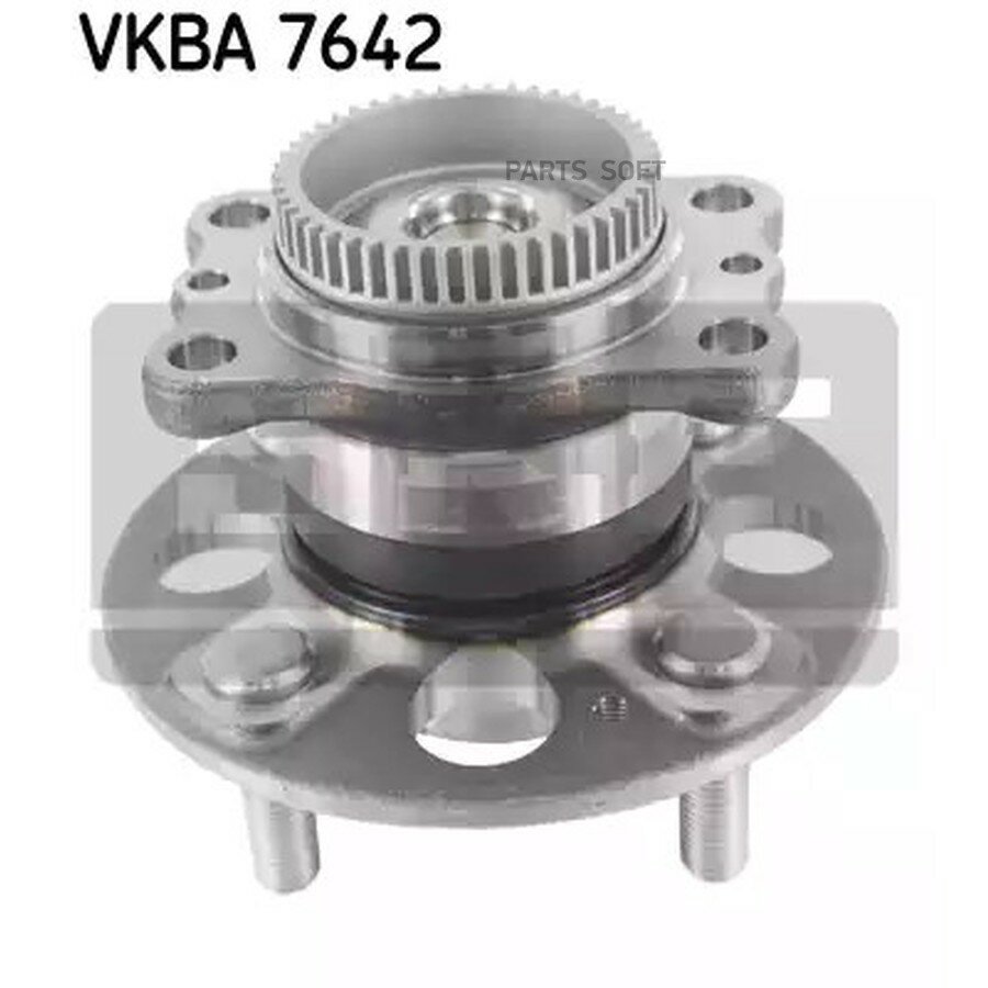 Ступица задняя в сборе l=r hyundai solaris 2010->/kia rio iii 2011-> skf vkba 7642