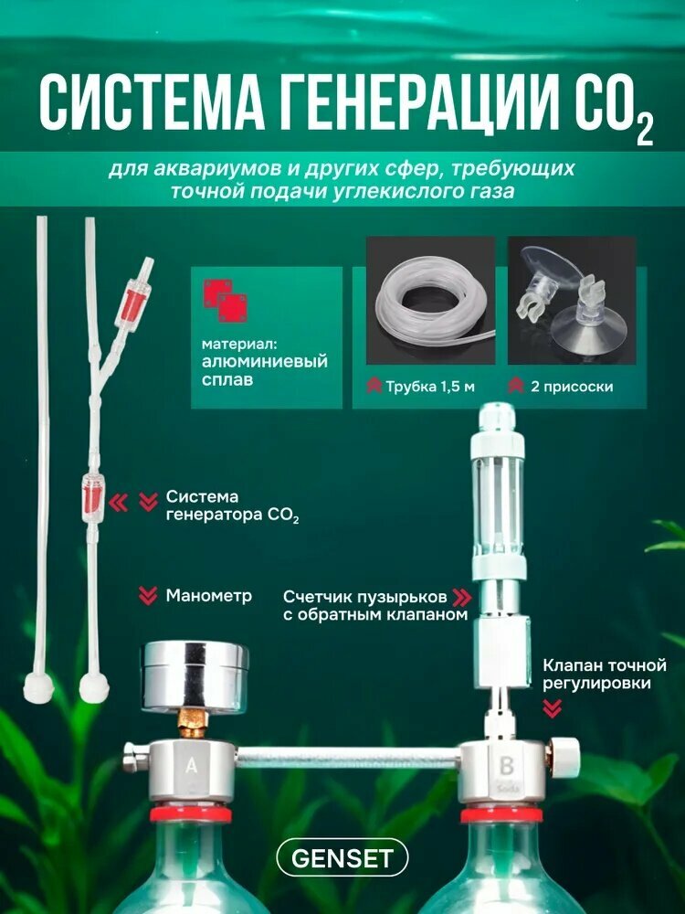 Система генерации СО2 Genset