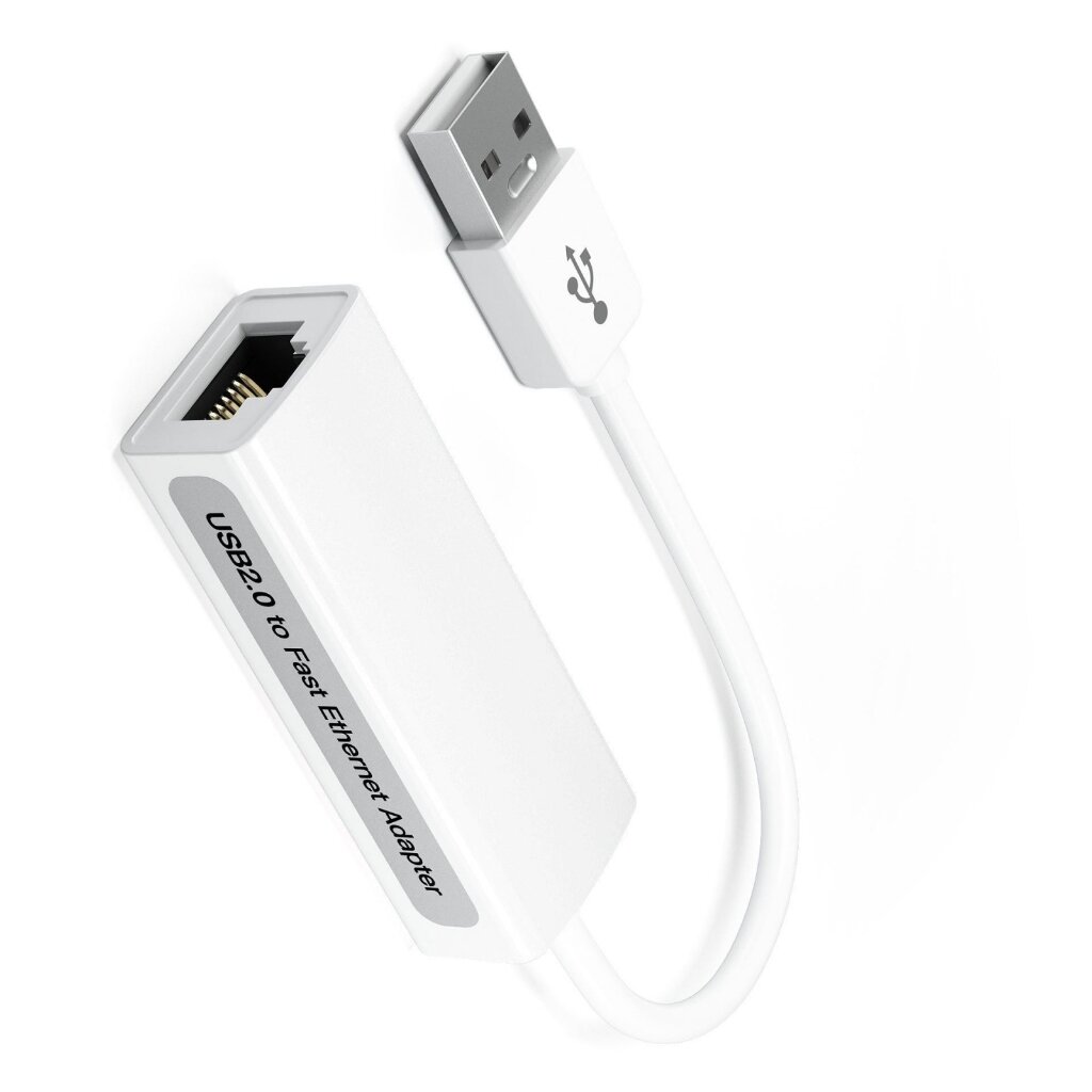 Сетевая карта USB2.0 100m Порт USB A для подключения компьютерной сетевой карты RJ45