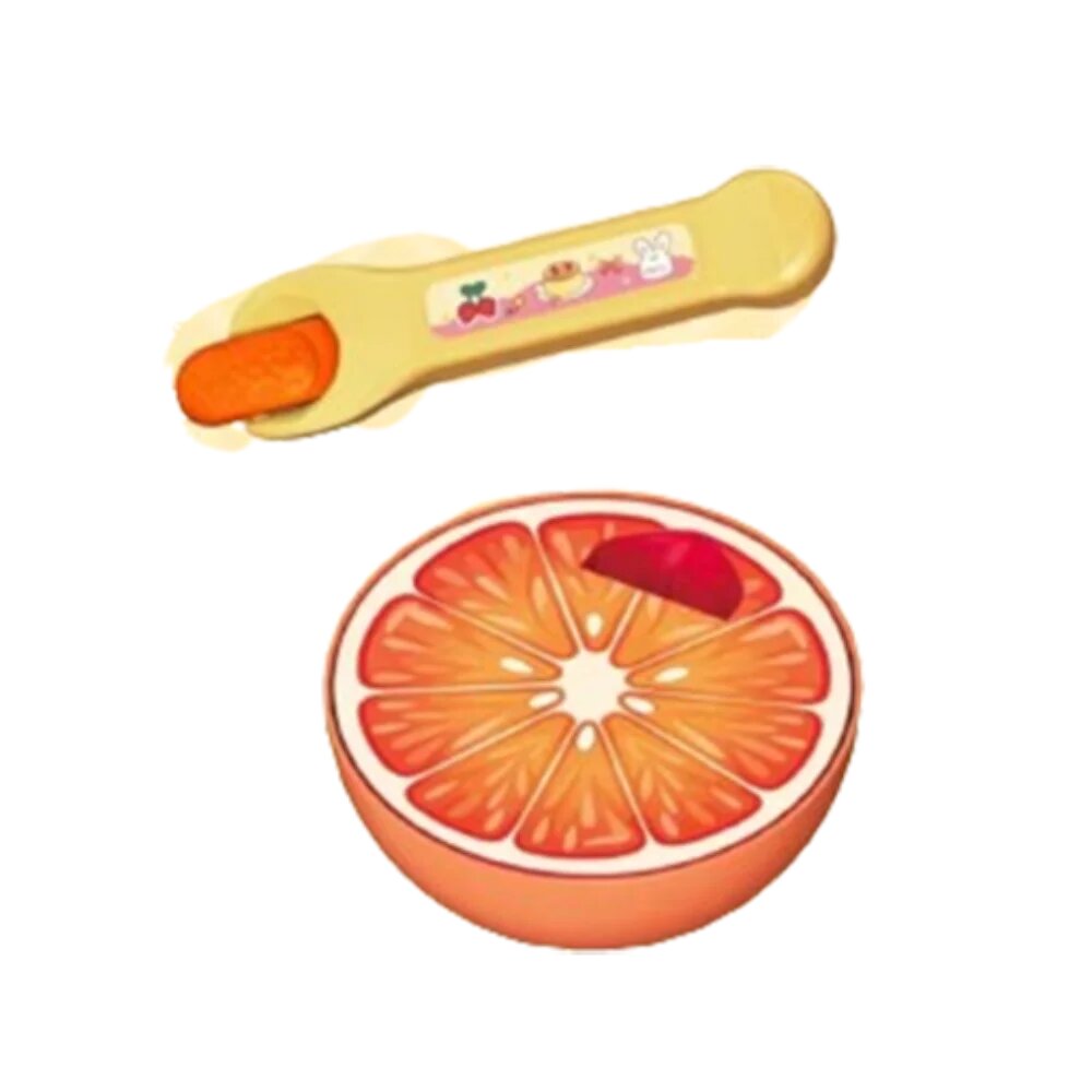 Игрушечный пудинг арбузный пластик Оранжевый, Grapefruit