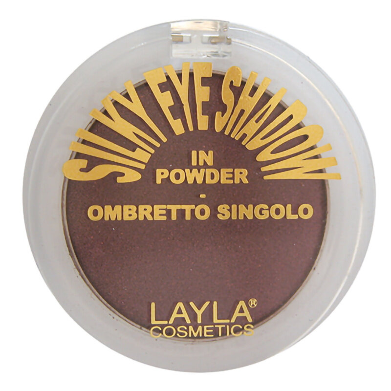 Layla Cosmetics Тени для век сатиновые Silky Eyeshadow 2364R27-08, N.8, N.8, 1,8 г