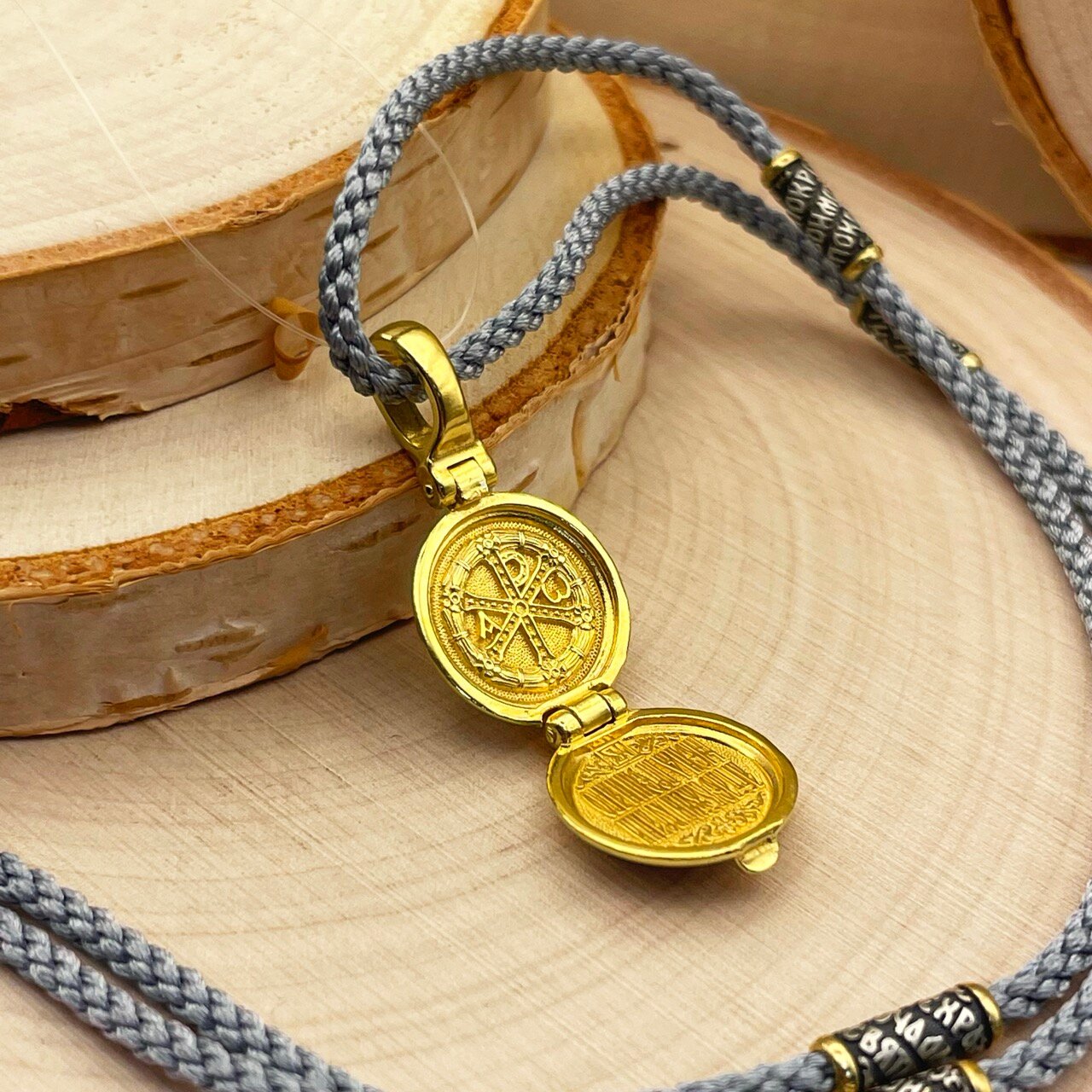 Комплект украшений, серебро, 925 проба, чернение, оксидирование, золочение