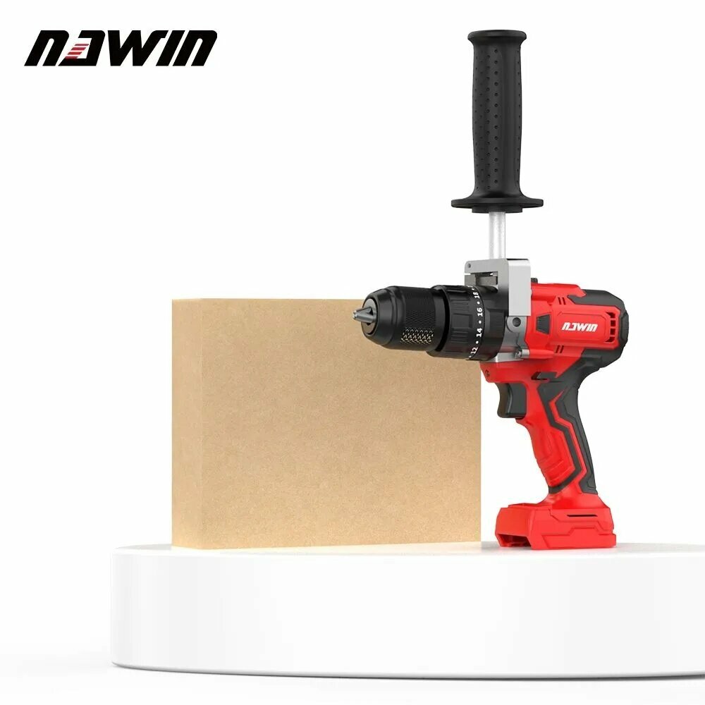 Электрический шуруповерт NAWIN 150NM 13mm Бесщеточный моторный ледовый бур для рыбалки Скорость холостого хода 2150 об/мин