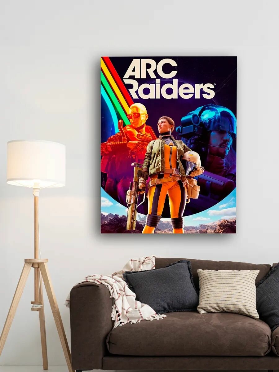 Постеры на стену для интерьера Arc raiders , плакат 1шт, А2 размер. — фото 1