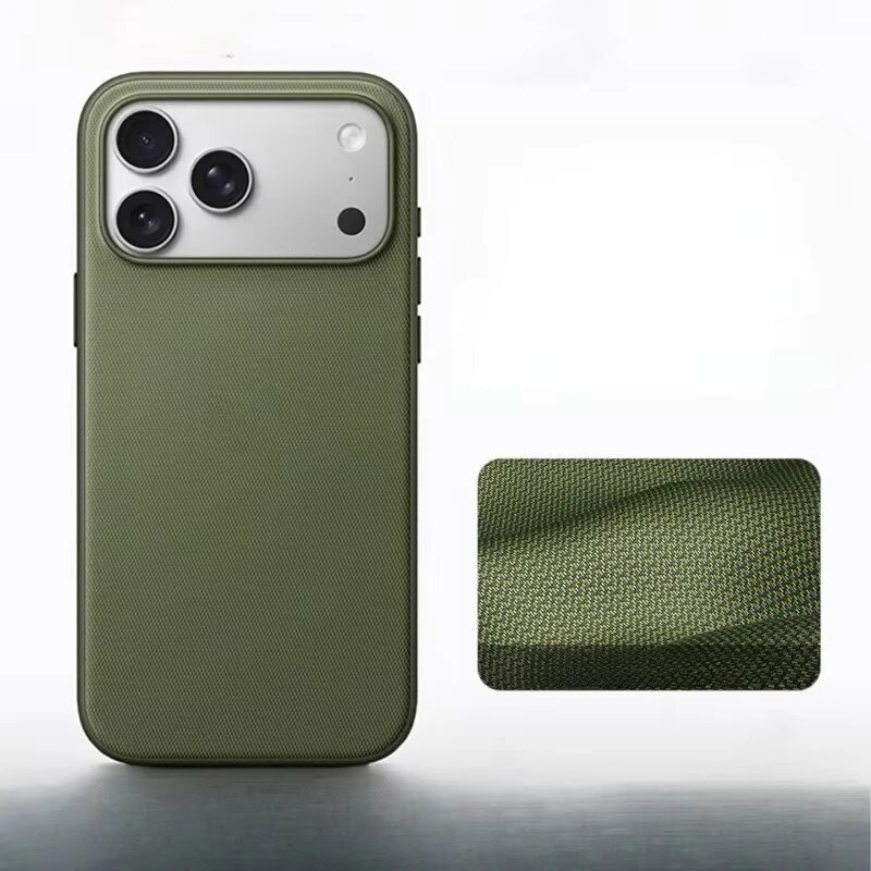 Чехол TechWoven для iPhone 14 army green с MagSafe