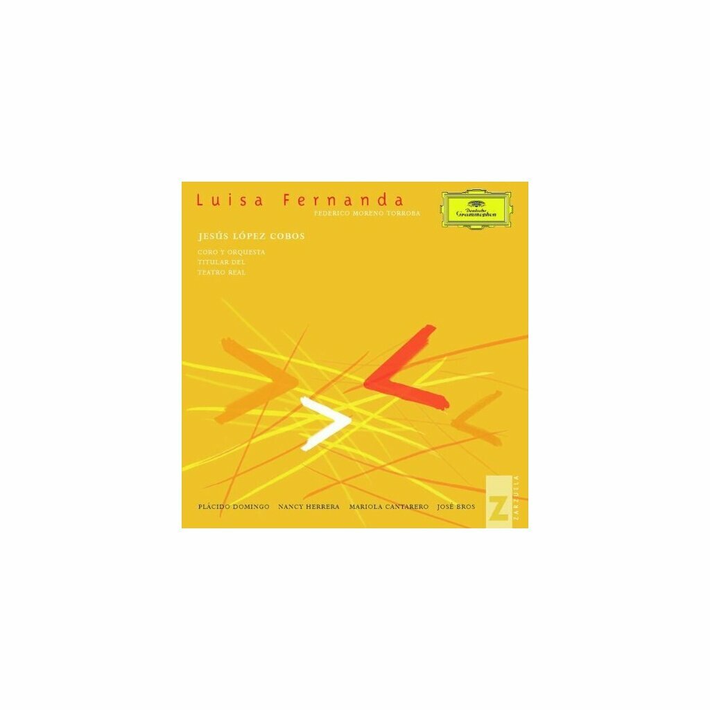 Диск MORENO TORROBA: Luisa Fernanda. Domingo (1 CD)