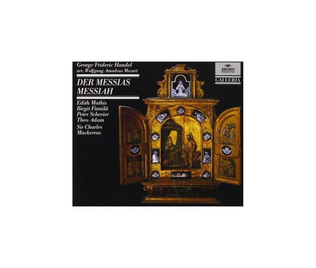 Диск George Frideric Handel*, Wolfgang Amadeus Mozart - Edith Mathis, Birgit Finnil , Peter Schreier, Theo Adam, Sir Charles Mackerras - Der Messias Messiah (2 CD)