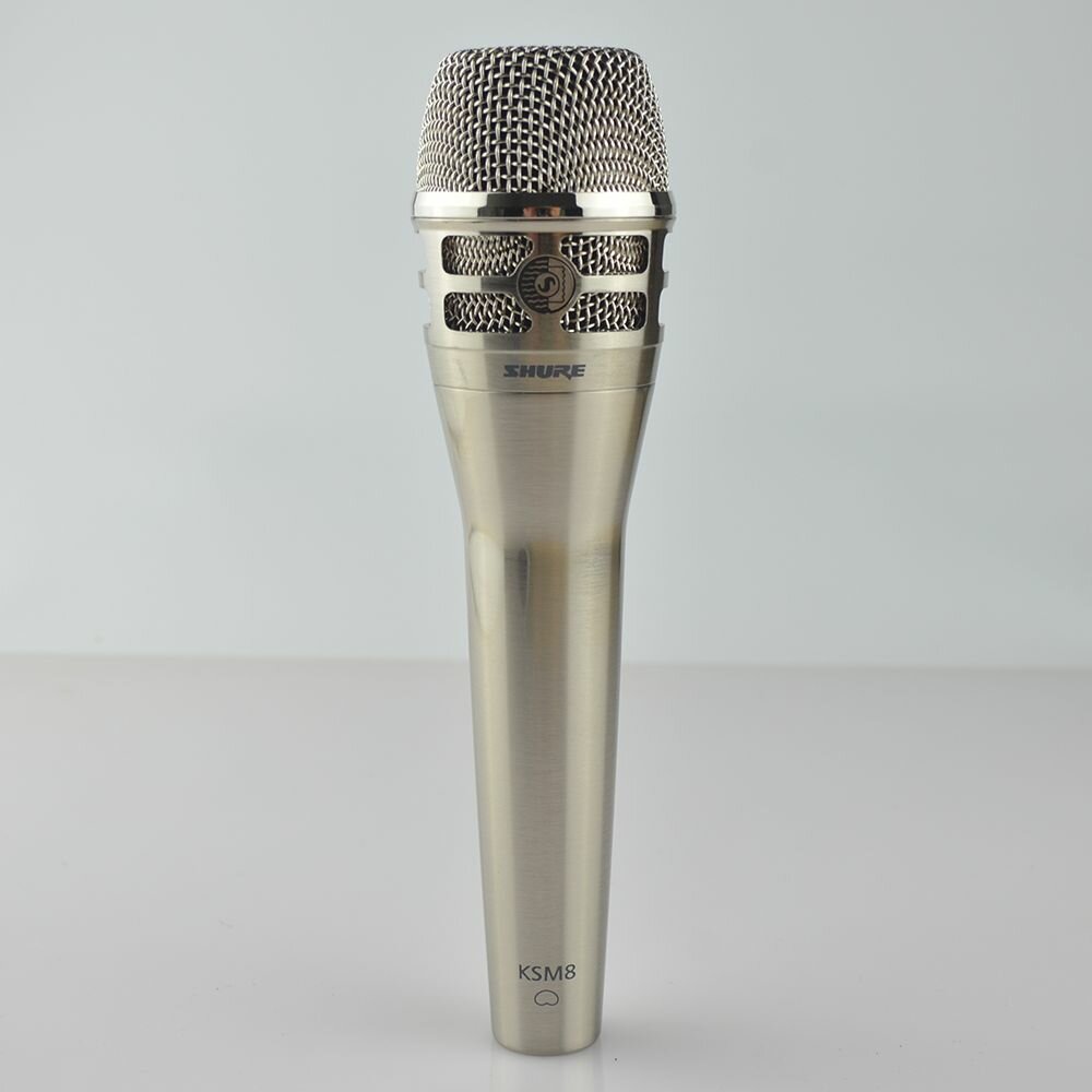 Shure Микрофон для живого вокала KSM8N, серебристый