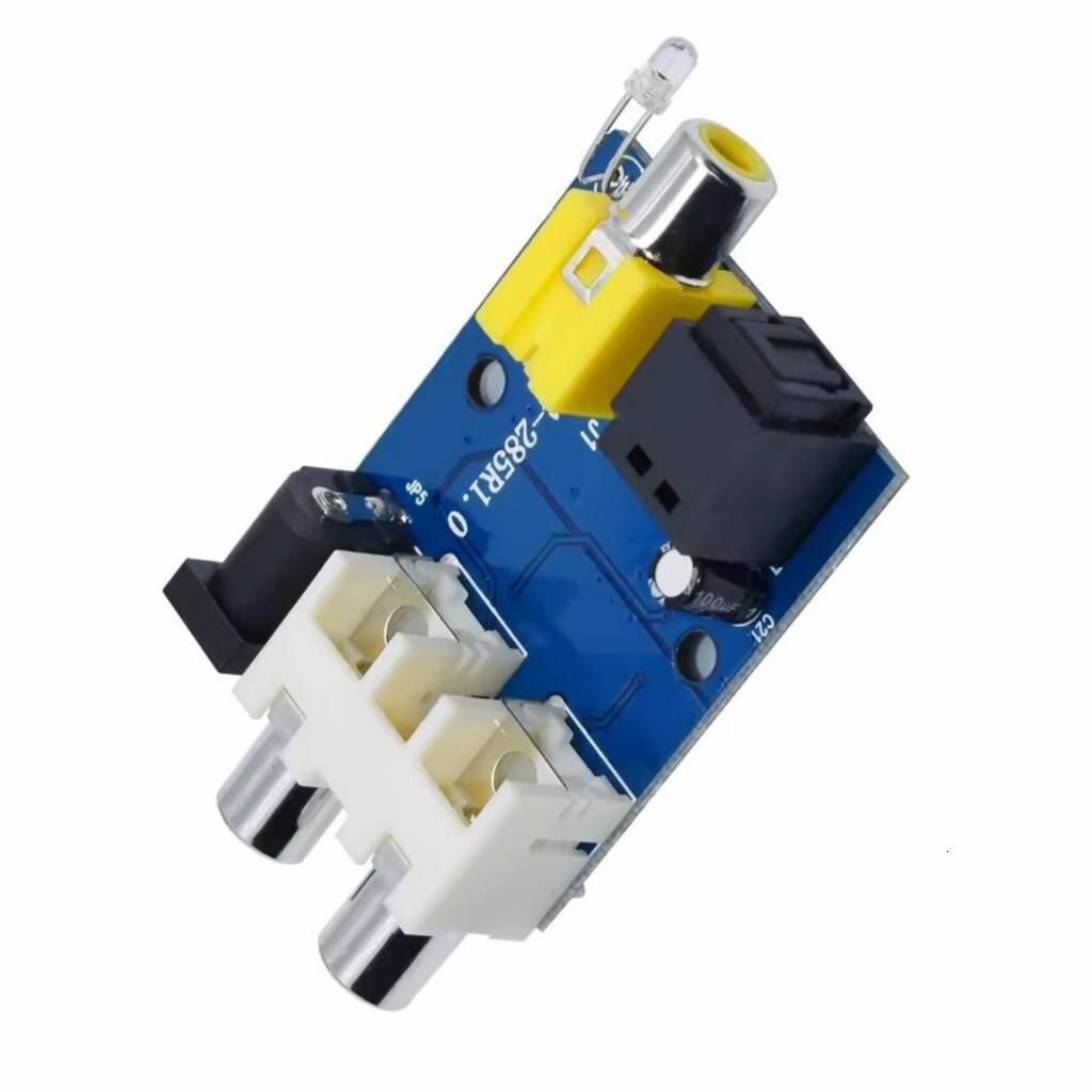 CS8416 CS434 24-битная плата декодирования ЦАП по коаксиальному волокну